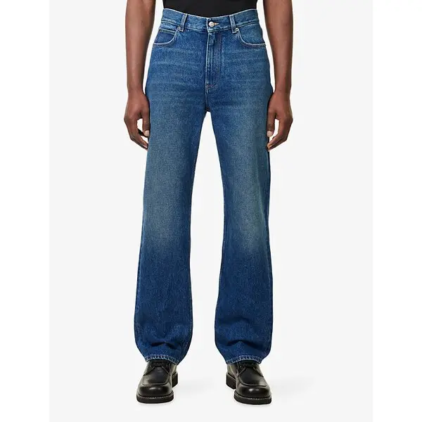 THE ROW Vanya Straight-leg Denim Jeans