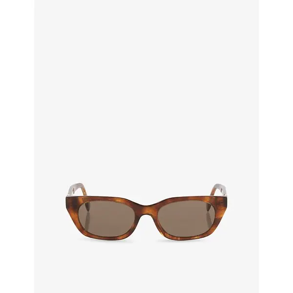 Fendi Cat-eye Acetate Sunglasses - Brown