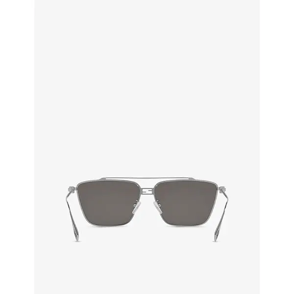 Fendi Aviator Metal Sunglasses