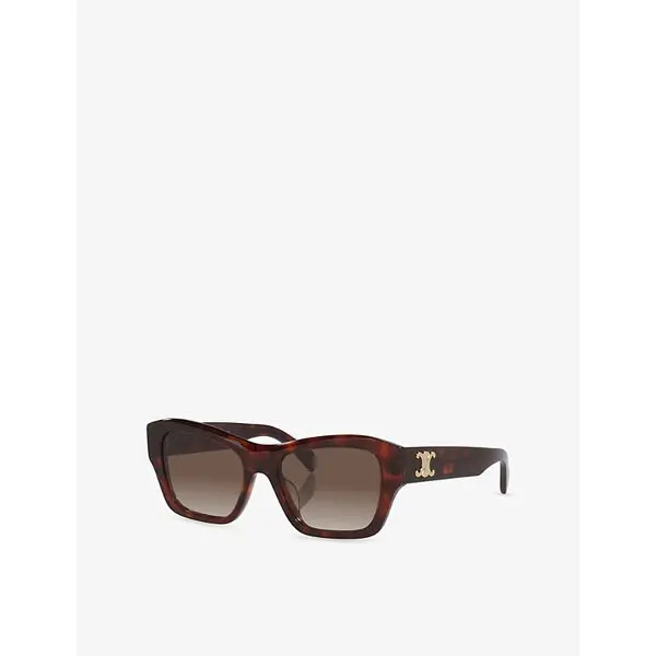 Celine Triomphe Butterfly-frame Acetate Sunglasses