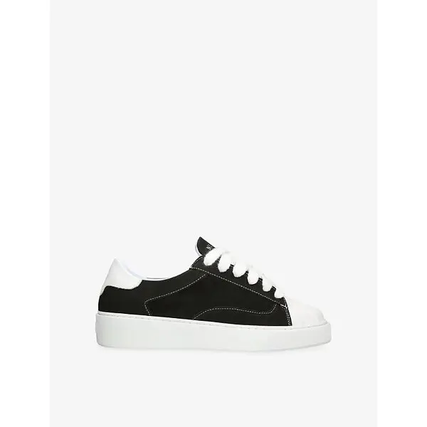 NUMERIS Eclipse Suede Trainers - Black