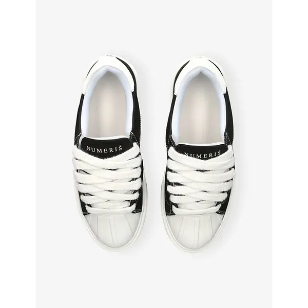NUMERIS Eclipse Suede Trainers - Black