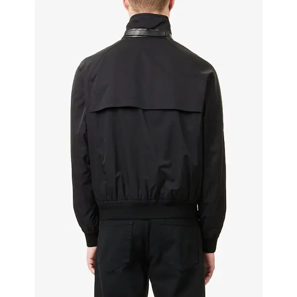TOM FORD Techno Stand-collar Shell Bomber Jacket