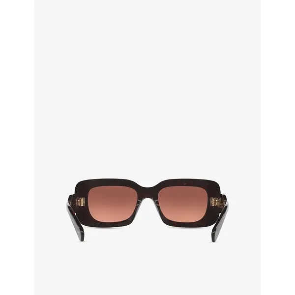 Chloé Square Frame Acetate Sunglasses