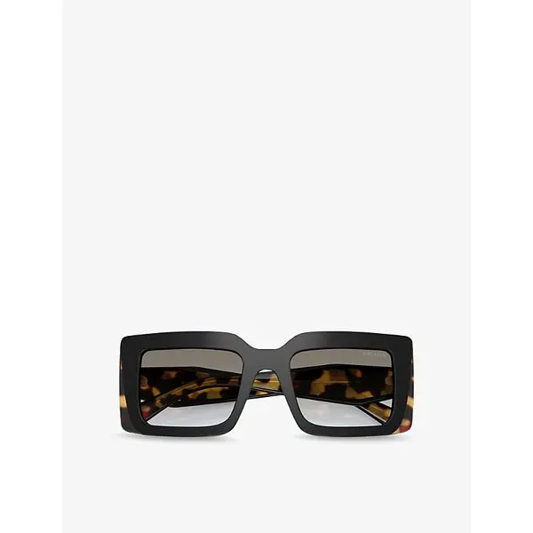 Prada Square Frame Acetate Sunglasses
