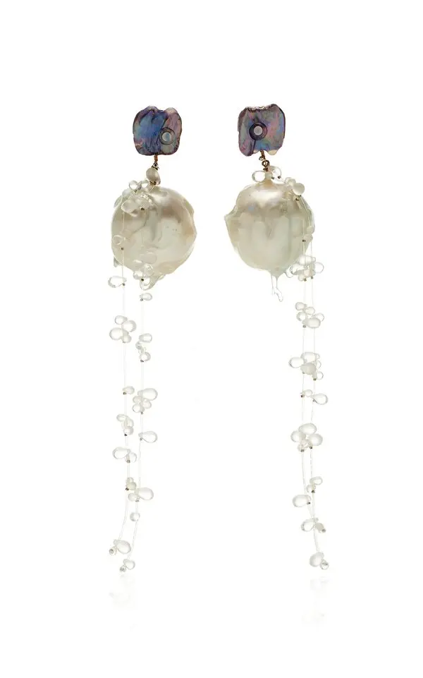 ISSHI Melting Pearl Earrings