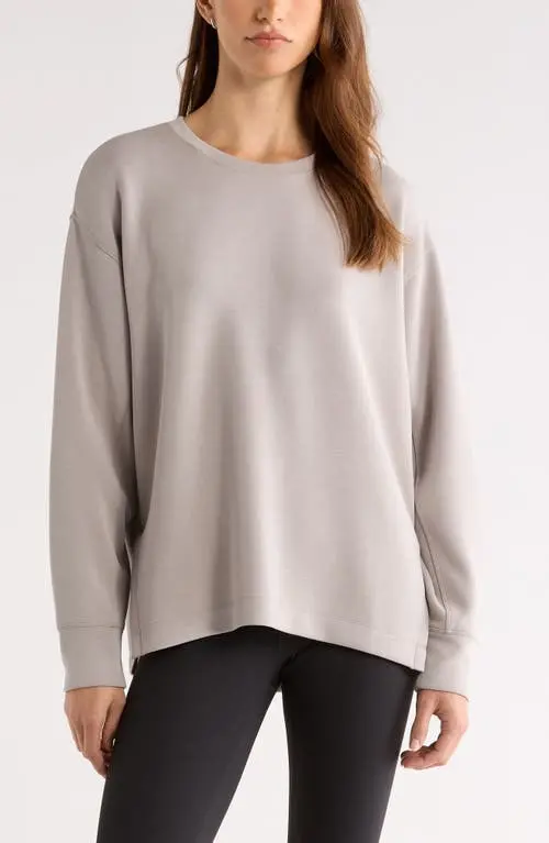Zella Soft Luxe Tunic - Grey Earl