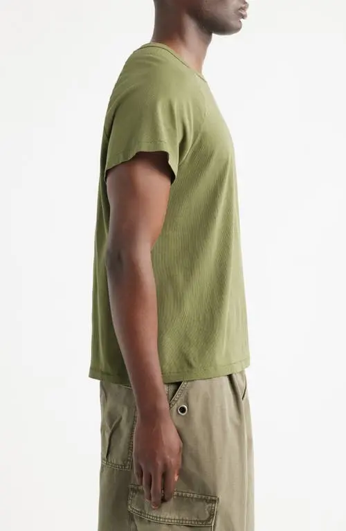 ELWOOD Raglan Sleeve T-shirt - Olive