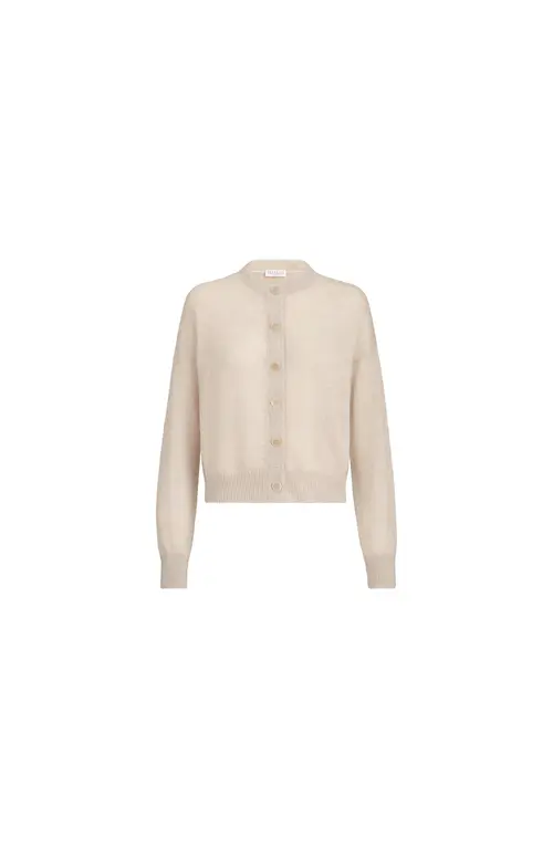 Brunello Cucinelli Sparkling Mohair And Wool Cardigan