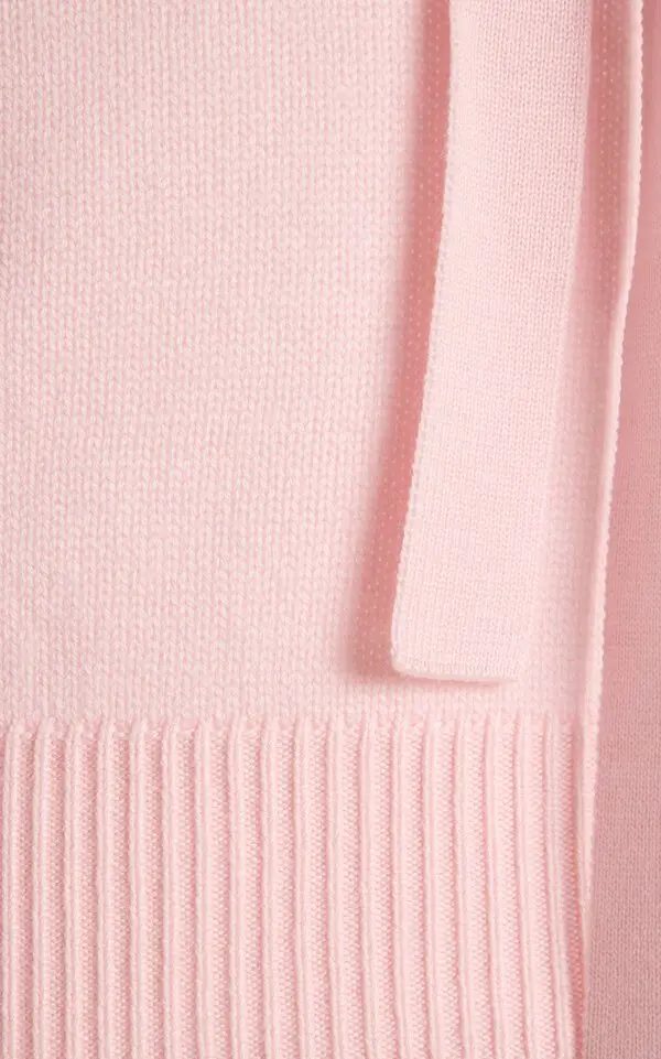 Oscar De La Renta Open-back Virgin-wool Sweater