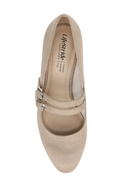 LIFESTRIDE True Mary Jane Pump - Dover Lt Tan