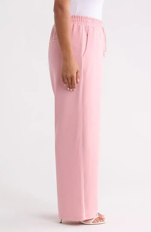 Bernardo Tie Waist Sweatpants With Piping