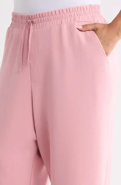 Bernardo Tie Waist Sweatpants With Piping
