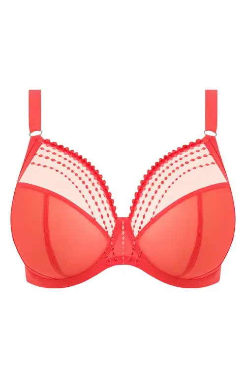 Elomi Matilda Full Figure Underwire Plunge Bra - Sunset