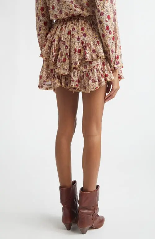 Isabel Marant Étoile Jocadia Ruffle Cotton Miniskort