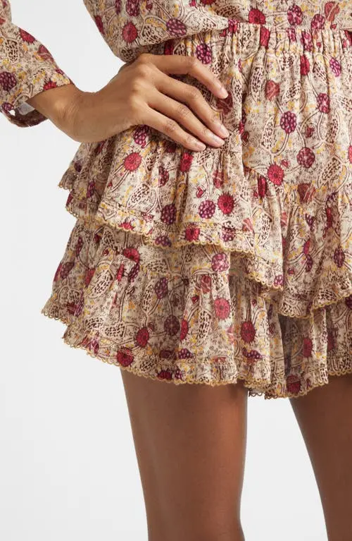 Isabel Marant Étoile Jocadia Ruffle Cotton Miniskort
