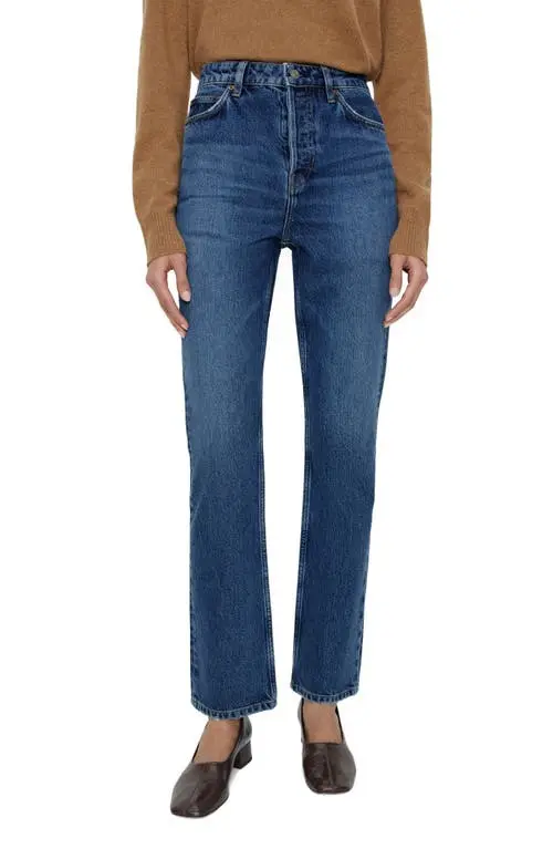 REFORMATION Cynthia High Waist Straight Leg Jeans - Maggiore