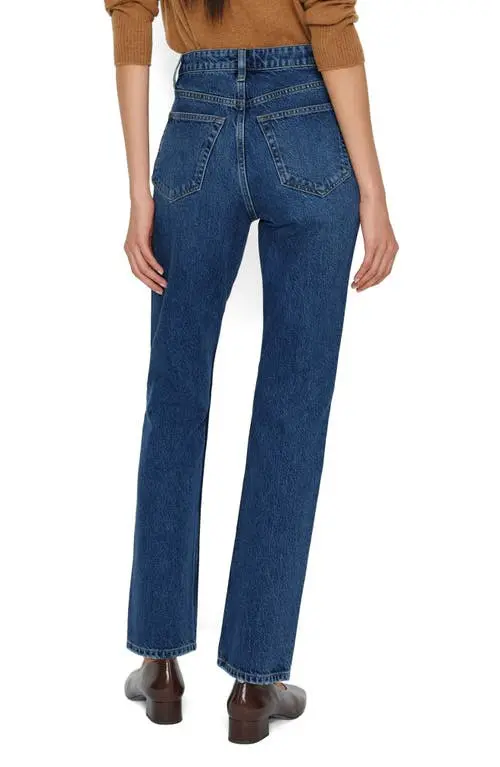 REFORMATION Cynthia High Waist Straight Leg Jeans