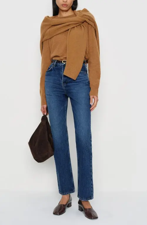 REFORMATION Cynthia High Waist Straight Leg Jeans