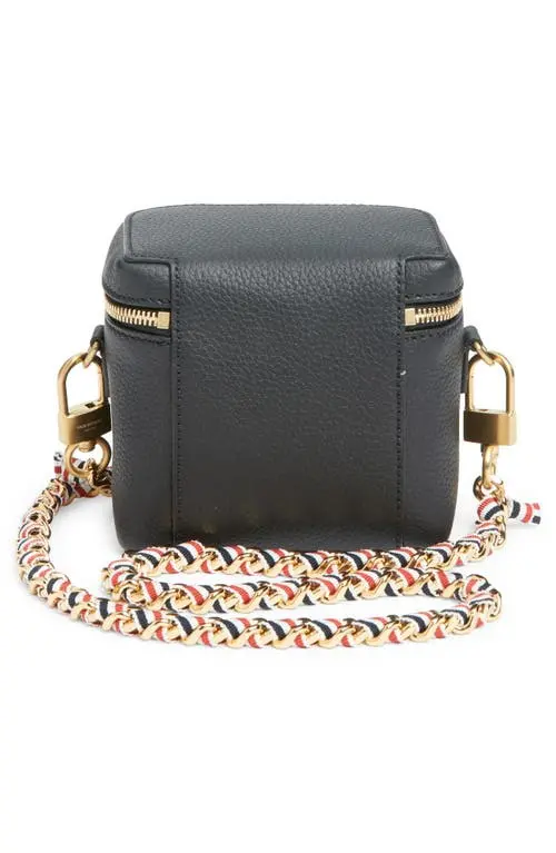 Thom Browne Box Leather Crossbody Pouch