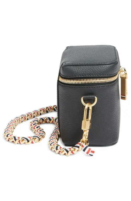 Thom Browne Box Leather Crossbody Pouch
