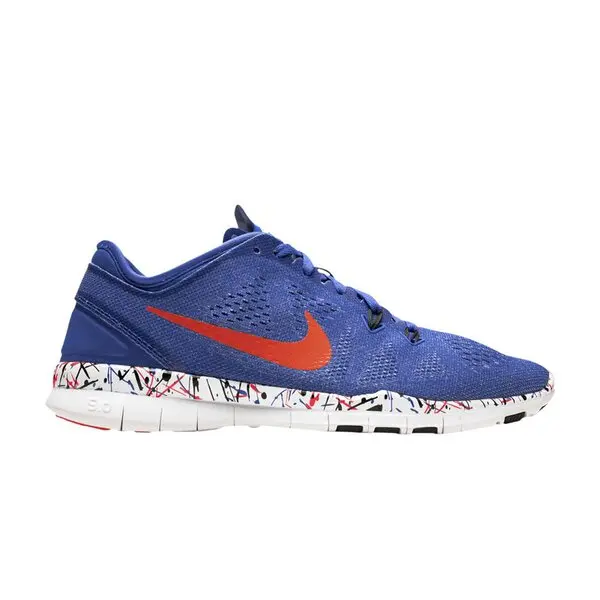 Nike Wmns Free 5.0 Tr Fit 5 Print 'paint Splatter Racer - Blue