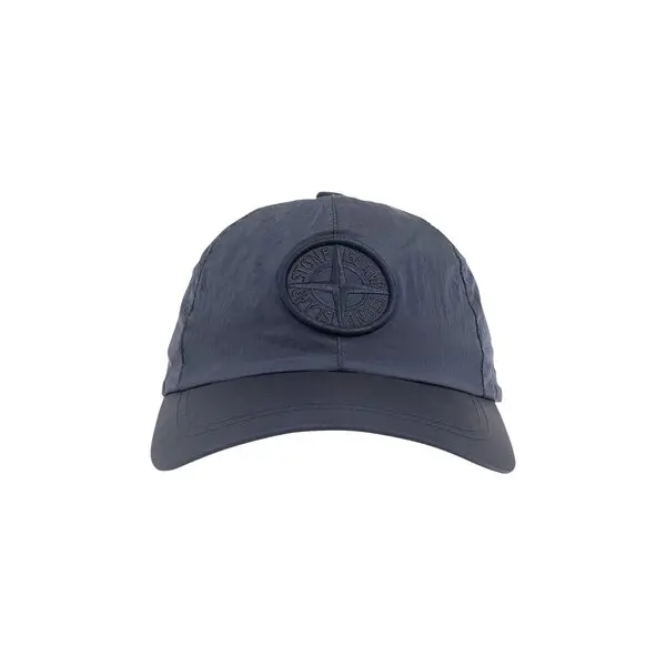 Stone Island Nylon Metal Logo Cap 'dark