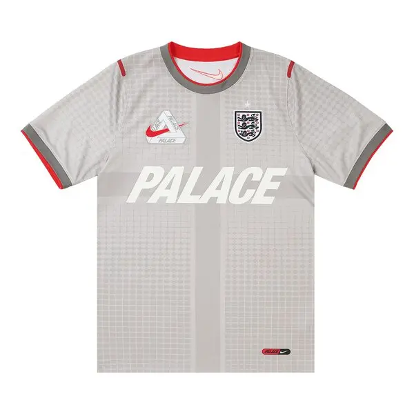 PALACE X Nike England Dri-fit Football Top - Grey