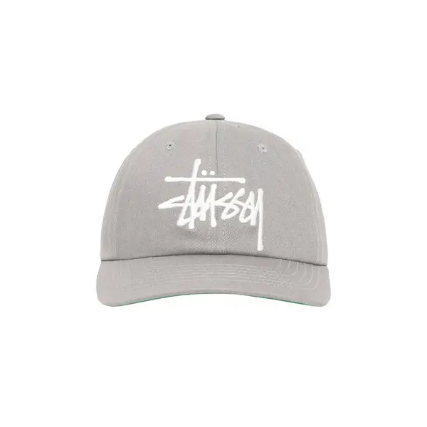 StÜssy Big Basic Vintage Cap 'steel - Grey