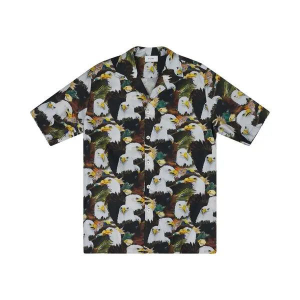 Rhude American Eagle Truck Stop Shirt - Multicolor