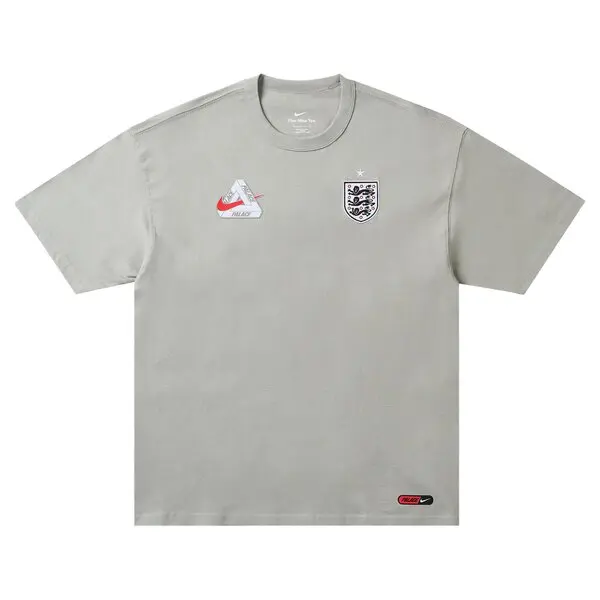 PALACE X Nike England T-shirt 'pewter