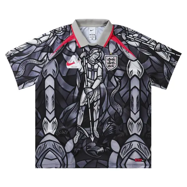 PALACE X Nike England Dri-fit Football Jersey - Grey