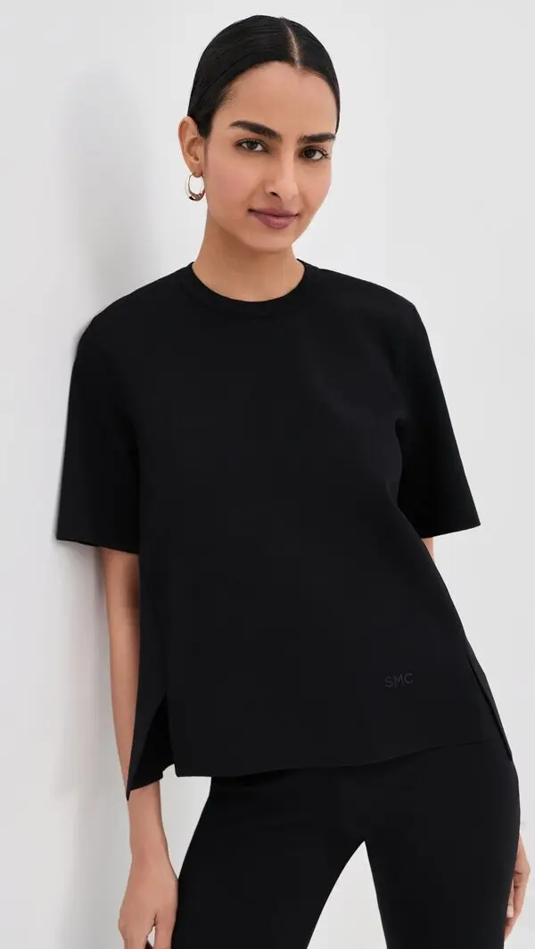 Stella McCartney Compact Knit Crew Neck Top