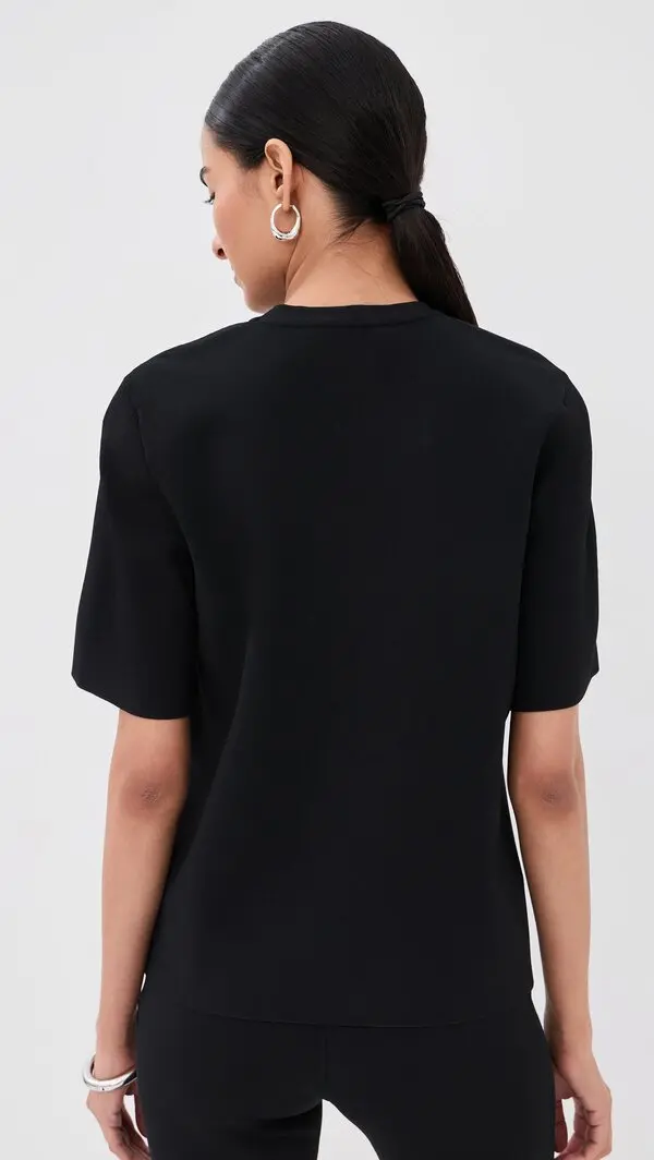 Stella McCartney Compact Knit Crew Neck Top