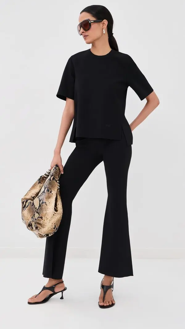 Stella McCartney Compact Knit Crew Neck Top