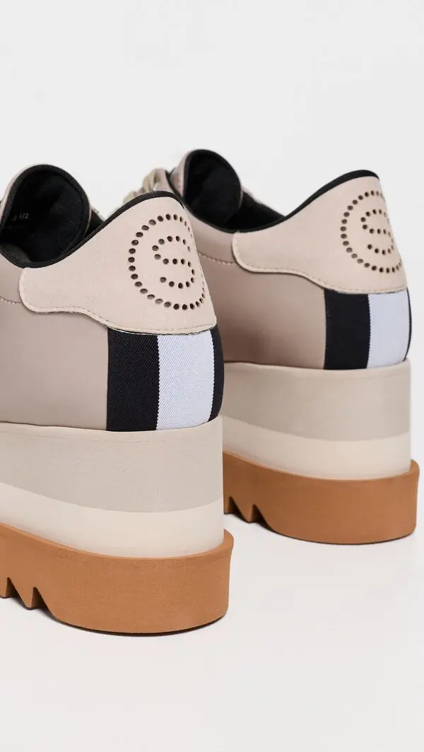 Stella McCartney Sneakelyse Grainy Eco Alter Mat + Suede W/ Micro Outsole