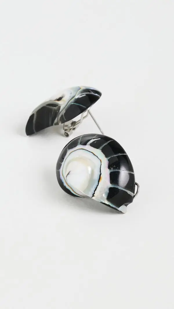 Shashi Villa D'este Shell Earrings