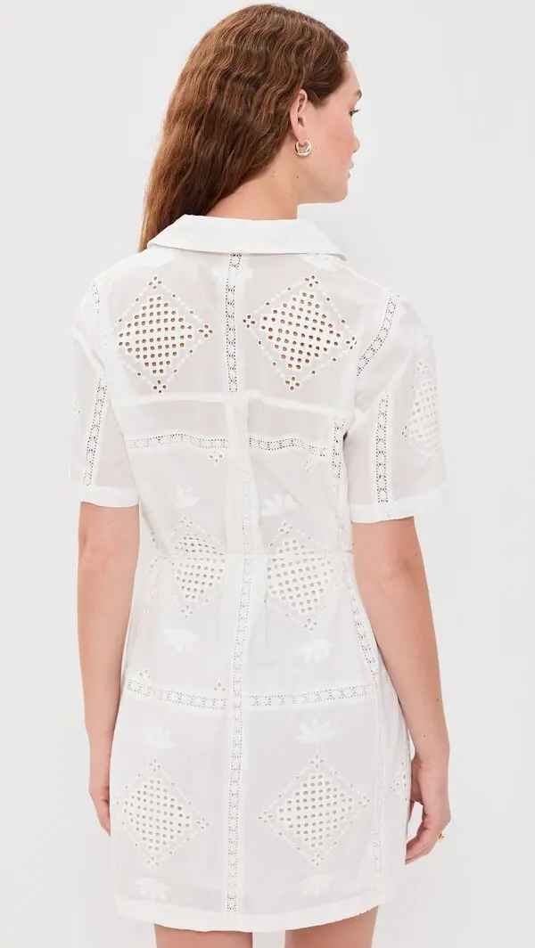 Z Supply Annabelle Eyelet Mini Dress