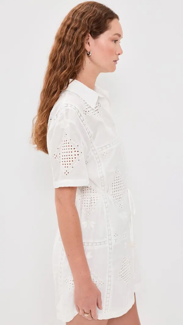 Z Supply Annabelle Eyelet Mini Dress