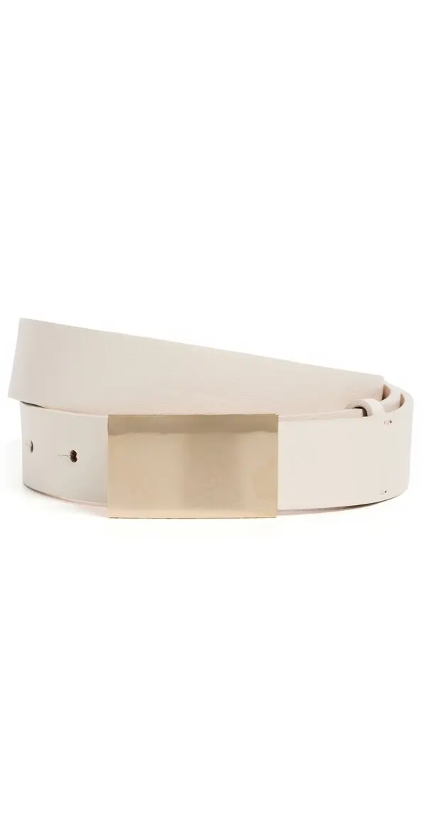 Victoria Beckham Portofino Mirror Belt - Ivory