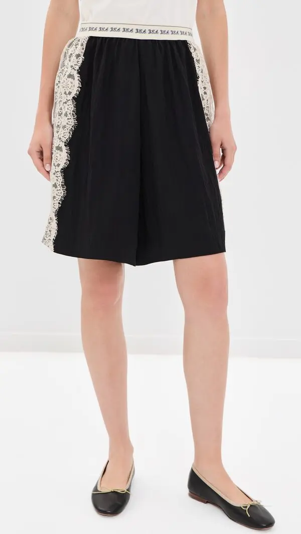 Sea Lisette Solid Knee Shorts