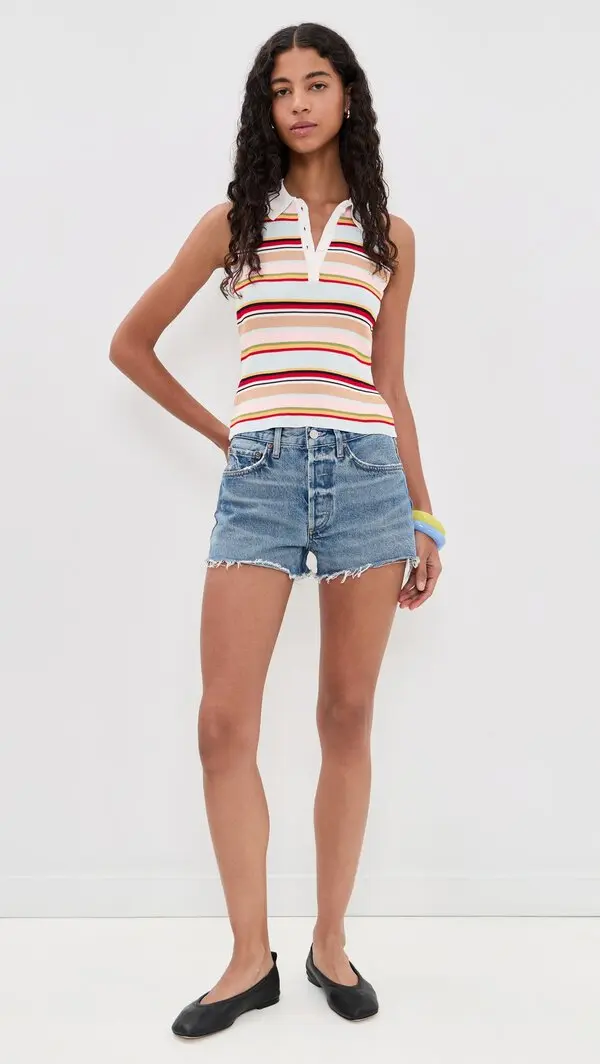 ROWING BLAZERS Halter Polo Tank Top