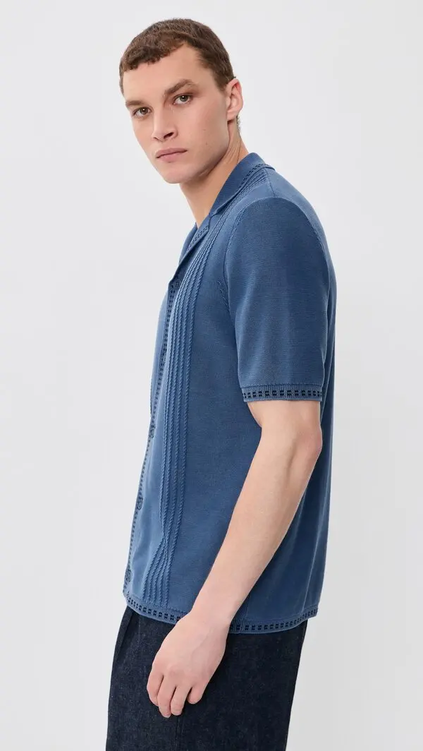 WAX LONDON Ivy Knit Shirt