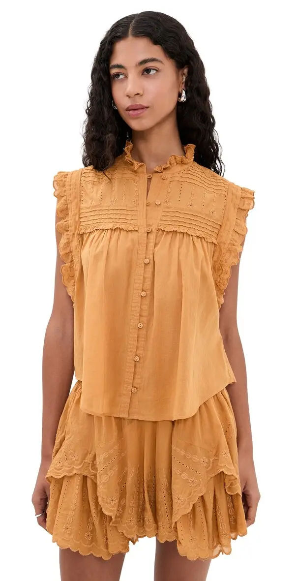 Isabel Marant Étoile Dersia Top - Caramel
