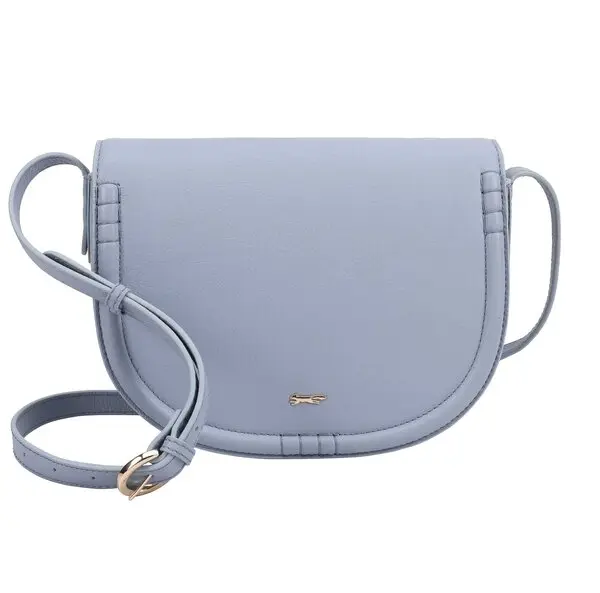 PAUL COSTELLOE Saima Leather Crossbody Bag - Blue