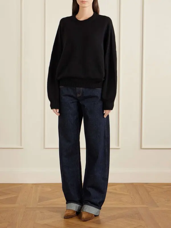 Khaite Clive Suede Knee Boots