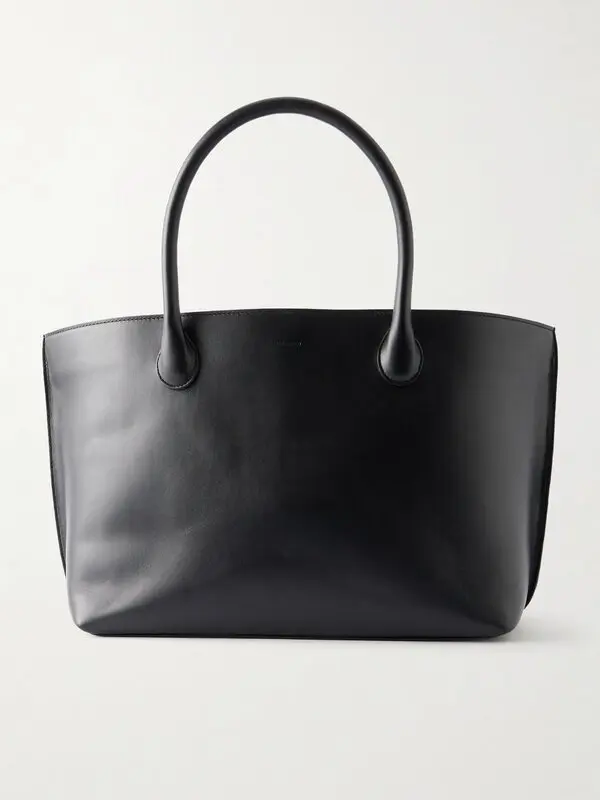 Lié Studio The Grace Leather Tote - Black