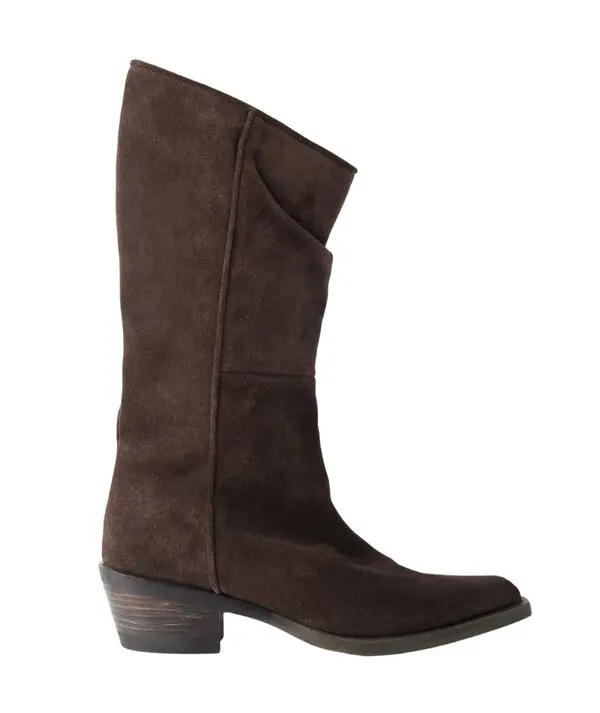 Khaite Clive Suede Knee High Boots