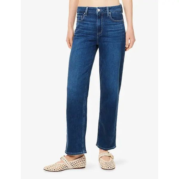 Paige Mason Ankle-crop Denim Jeans