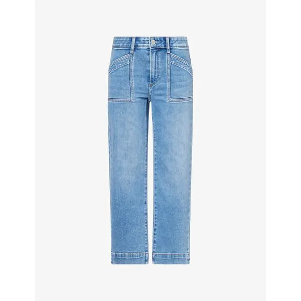 Paige Quincy Ankle Cotton Denim Jeans
